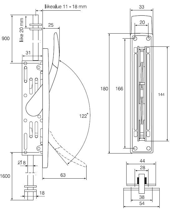 Pikasalpa DF300 (DF3000 ja DF3100) | ABLOY for Trust